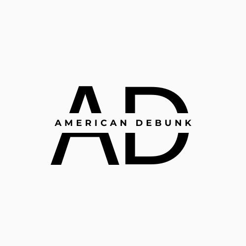 Black White Minimalist Initials Monogram Jewelry Logo – The American Debunk